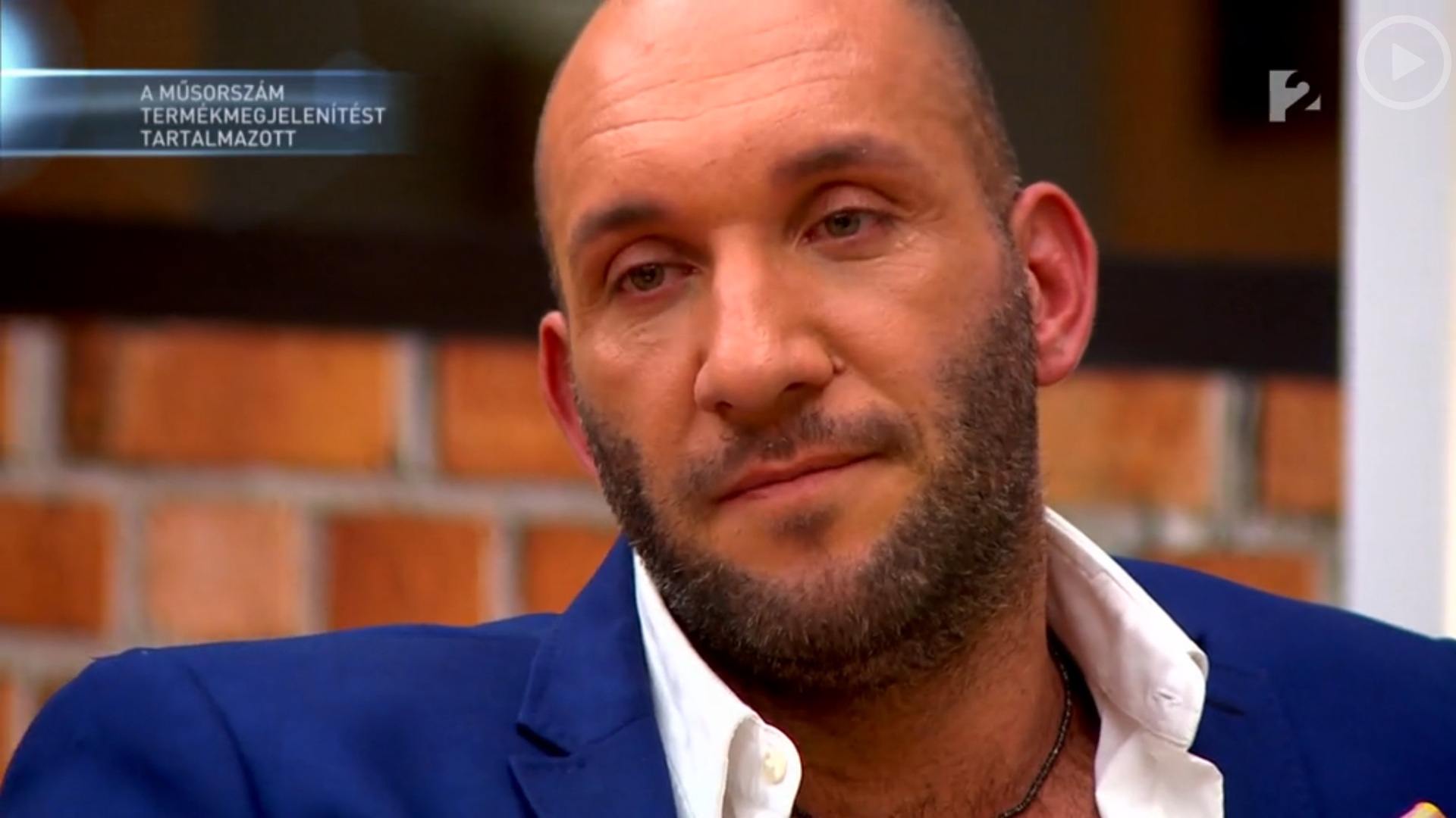 Berki Krisztián elsírta magát Friderikusznál – videó | 24.hu