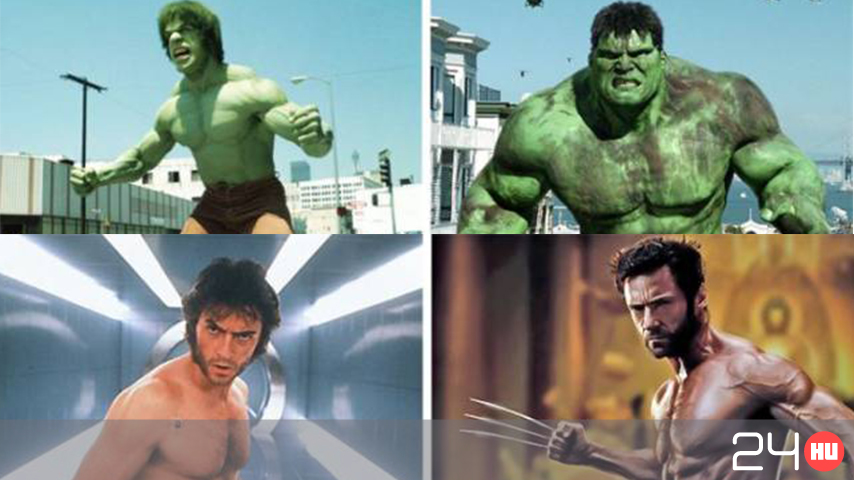 Szuperhőseink így mentek át bénából menőbe az évek során | 24.hu