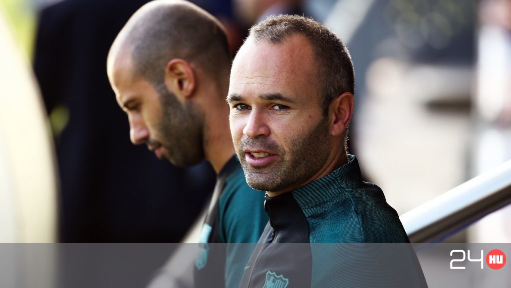 Hivatalos: Andrés Iniesta az idény végén távozik Barcelonából | 24.hu