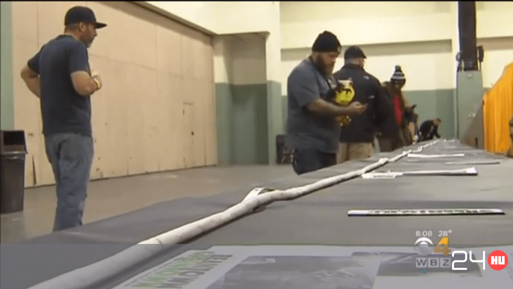 30 méteres füves cigit készítettek egy amerikai marihuána kiállításon ...