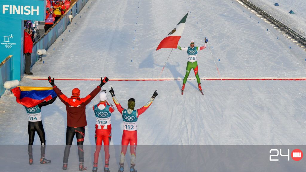 Utolsóként érkezett a célba az olimpián, hősként ünnepelték | 24.hu