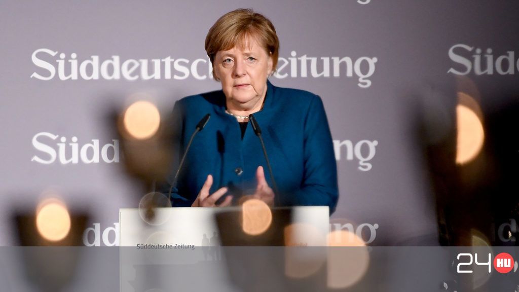 Így néz ki Merkel, ha elszabadul | 24.hu
