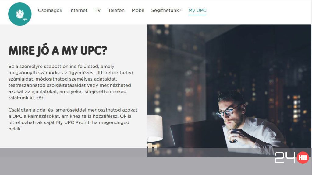 Gond van a My UPC-vel | 24.hu