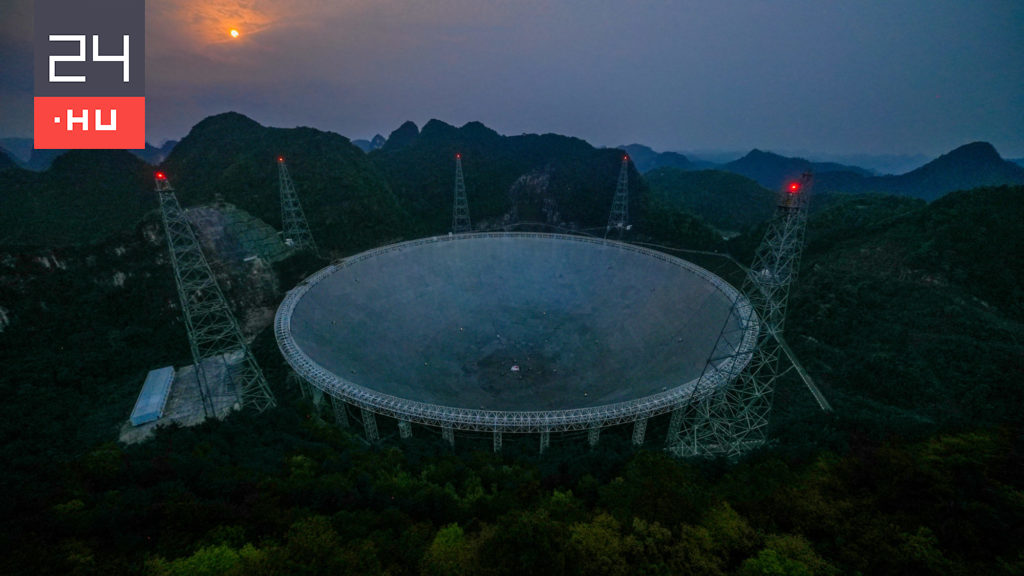 Kína megnyitja a világ legnagyobb teleszkópját | 24.hu