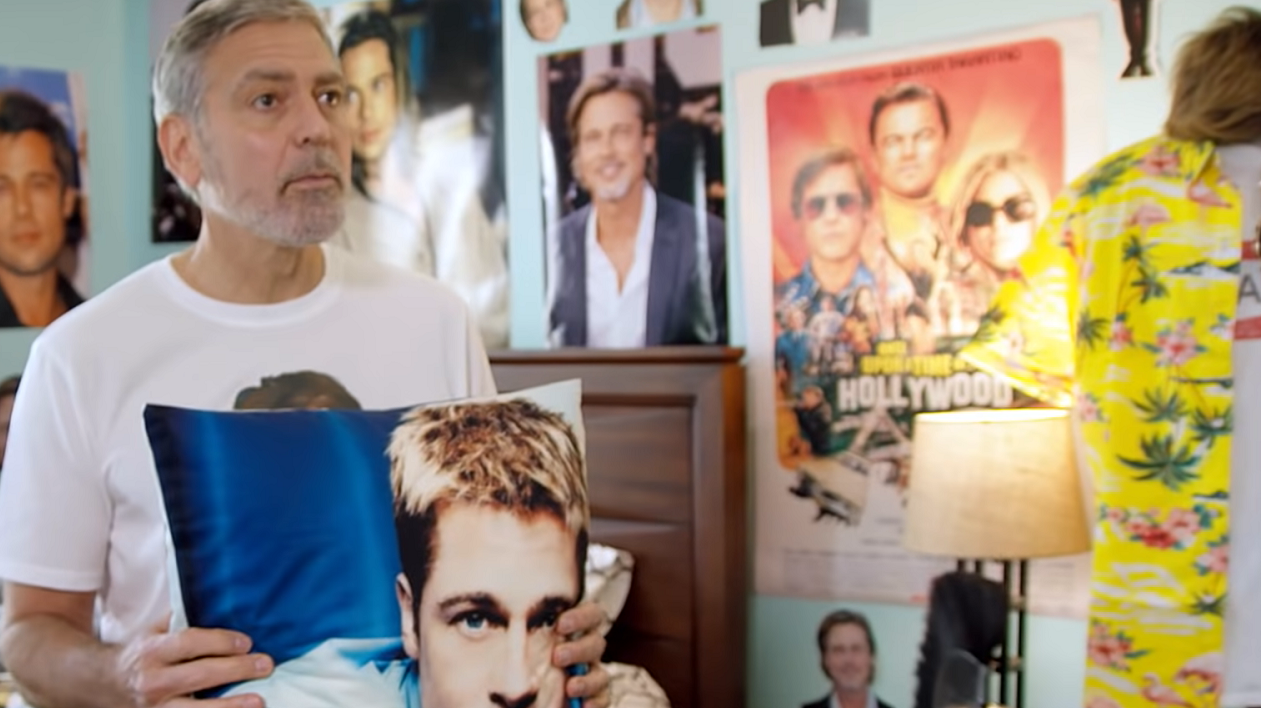 A 60 éves George Clooneyról kiderült, hogy a világ legnagyobb Brad Pitt ...