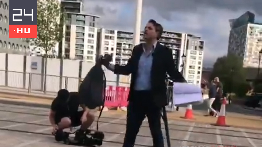 "Kurvára ki foglak ütni" – nekiment a tévés az élő felvételbe beálló ...