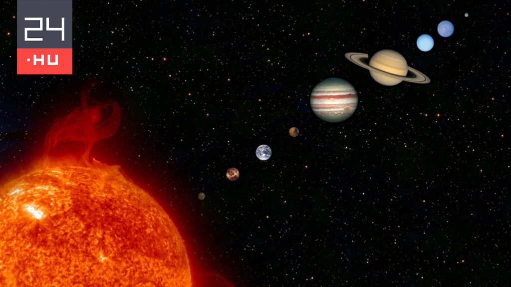 Lenyűgöző videón a Naprendszer valódi mérete | 24.hu
