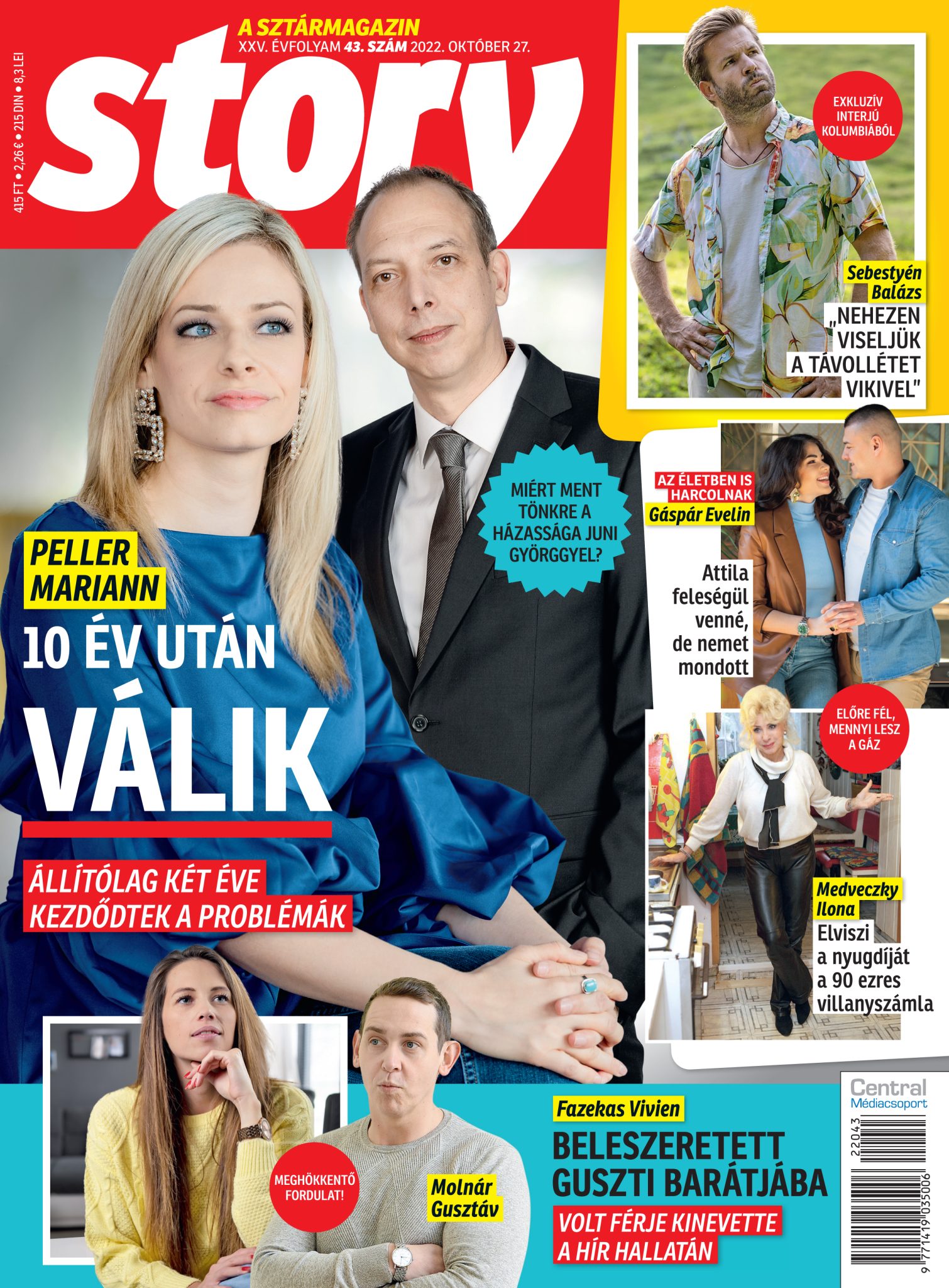 Tíz év házasság után válik Peller Mariann | 24.hu