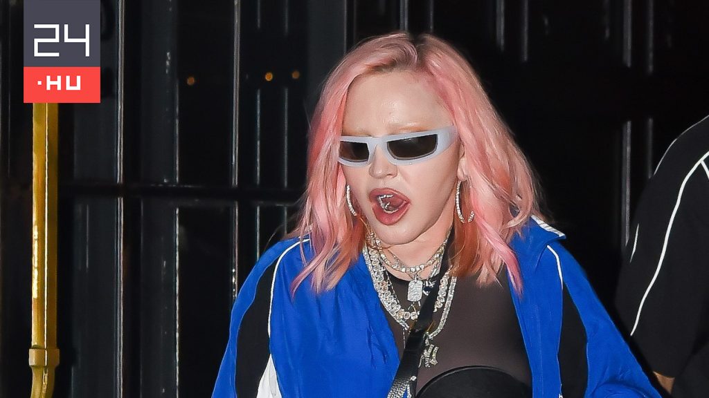 Újabb ijesztő videót készített magáról Madonna, ezúttal egy rapper ...