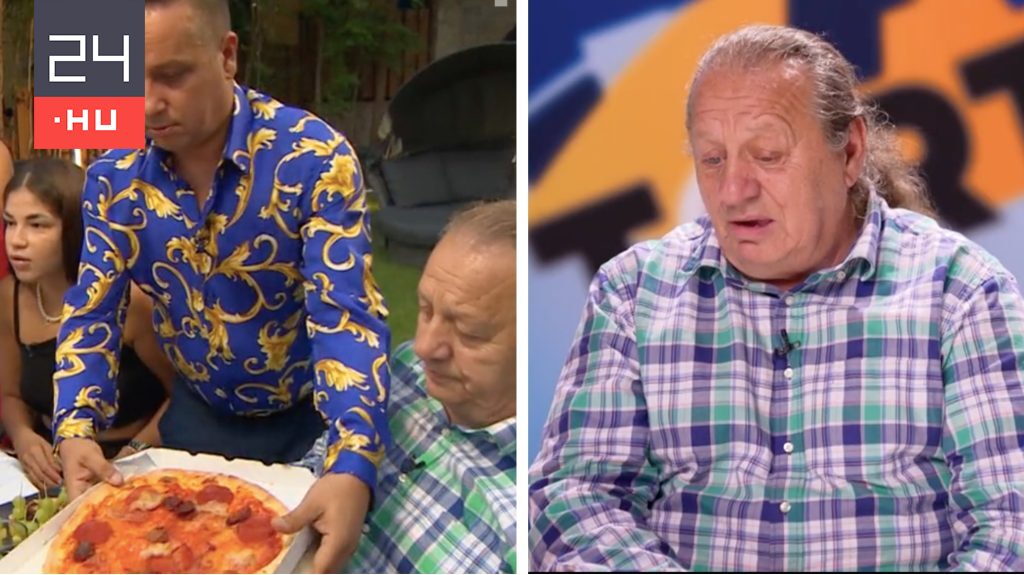 Hal a tortán: L.L. Junior rendelt pizzát szolgált fel Zámbó Árpynak, a ...