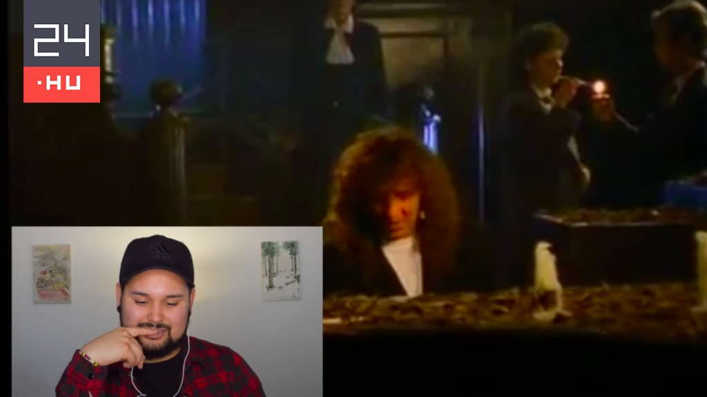 Megvan a videó, mikor egy amerikai youtuber Zámbó Jimmy klipjén érezte ...