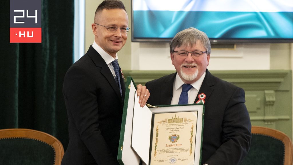 Szijjártó Péter díszpolgár lett | 24.hu