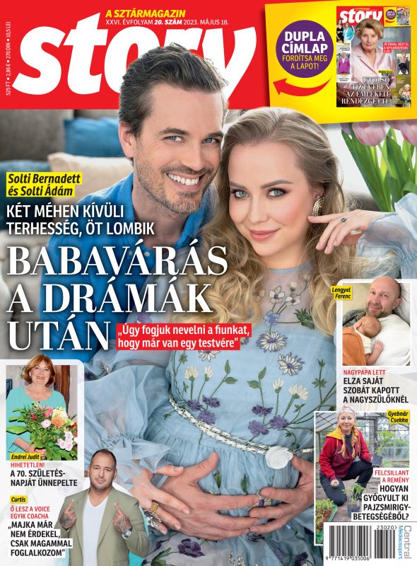 Solti Ádám és felesége kisfiút várnak | 24.hu