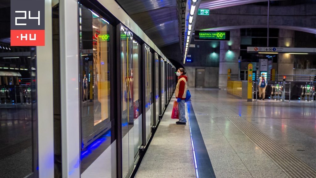 Leállt a 4-es metró | 24.hu