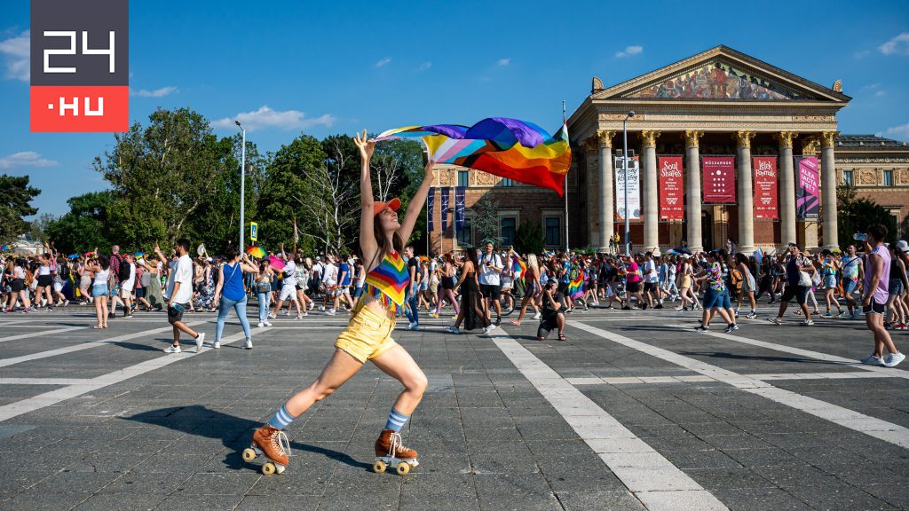 Szivárványhőség – ilyennek láttuk a Budapest Pride-ot | 24.hu
