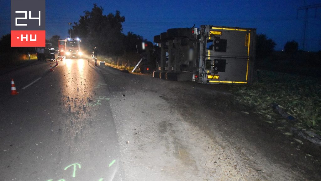 Barátnőjét vitte halálba a Szolnoknál ittasan felboruló kamionos | 24.hu