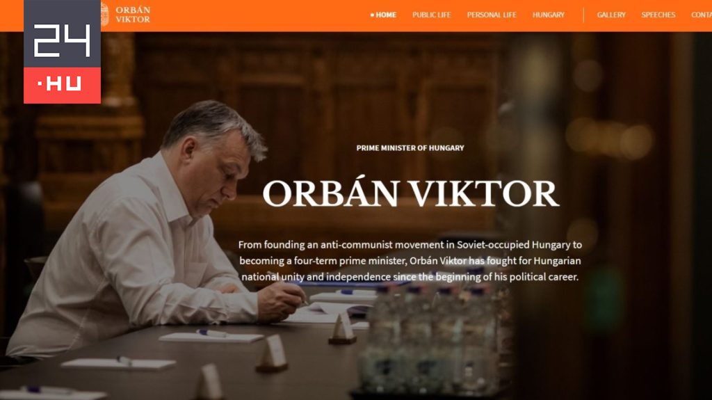 Nem nyomoznak Orbán Viktor angol nyelvű honlapja ügyében | 24.hu