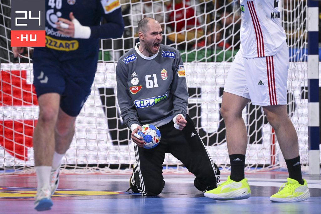 Férfi kézilabda Eb 2024: Bartuczé a torna eddigi bravúrvédése | 24.hu