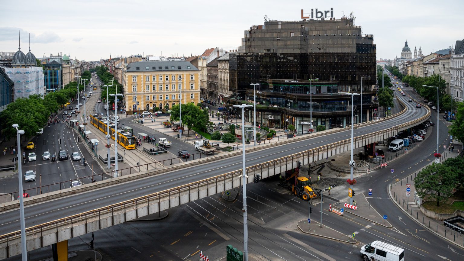 Újabb lépést tett a főváros a Nyugati téri felüljáró lebontása felé | 24.hu