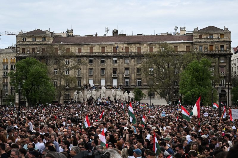 Live: Hungarian opposition figure Peter Magyar leads anti-government ...