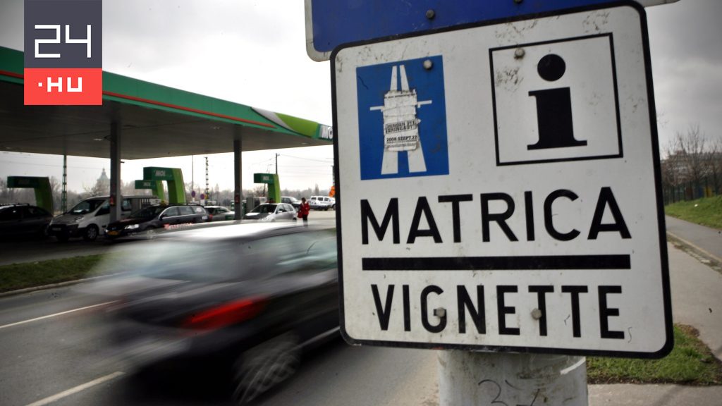 Mától lehet venni egynapos autópálya-matricát | 24.hu
