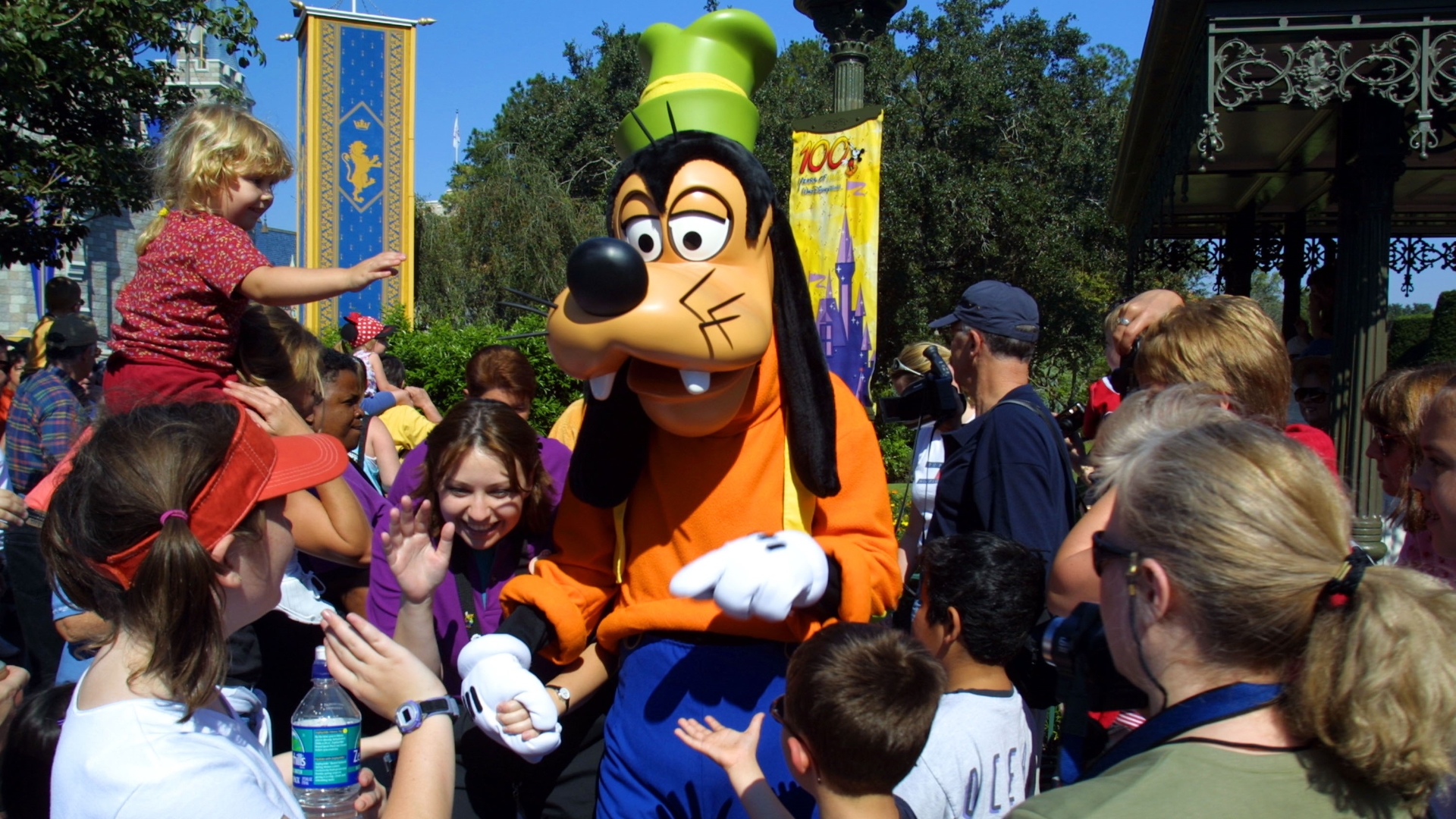 Egy nagymama molesztálta Goofyt a Disney Worldben | 24.hu