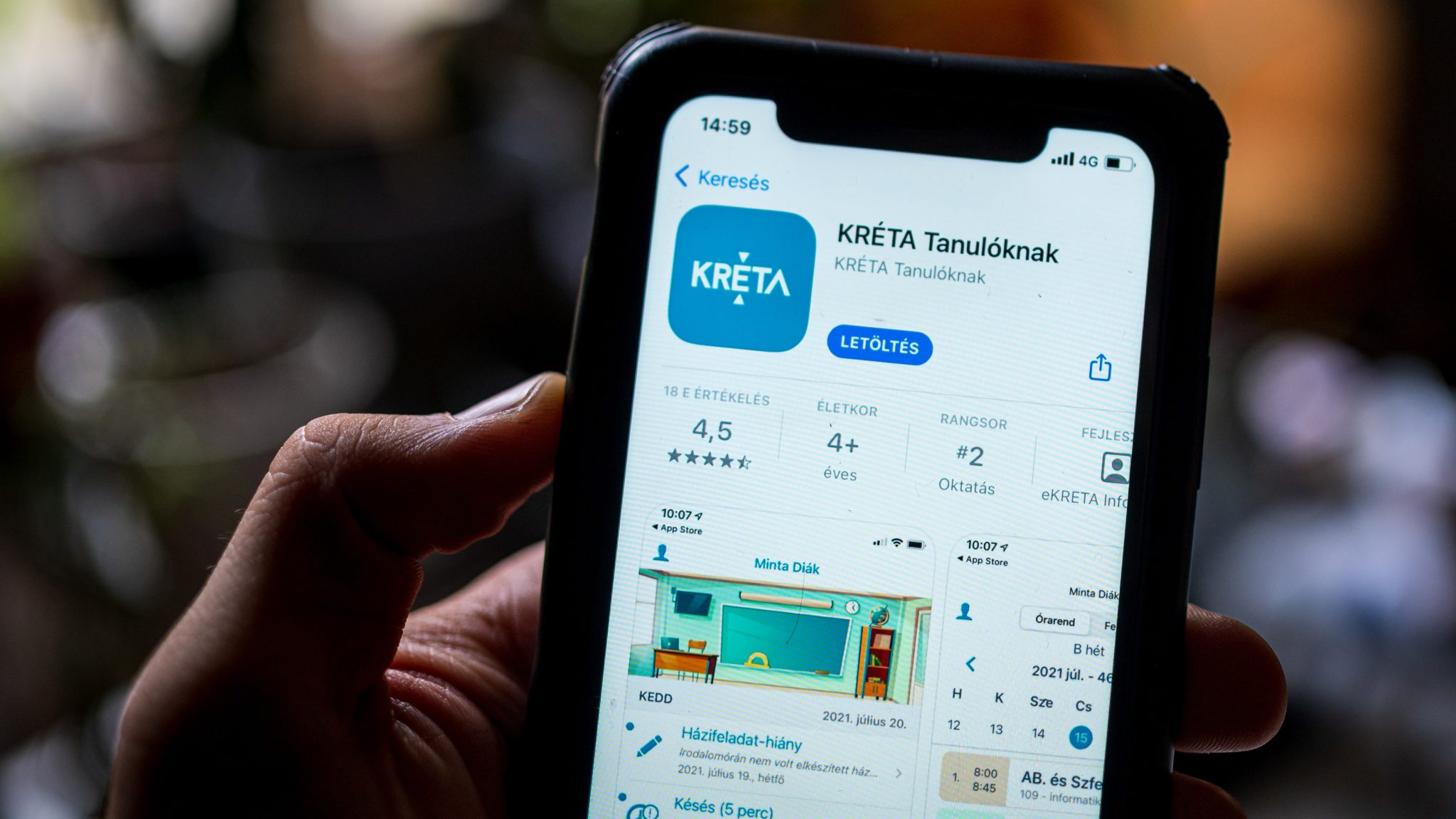 Hetek óta elérhetetlen iPhone-okon a Szülői KRÉTA | 24.hu