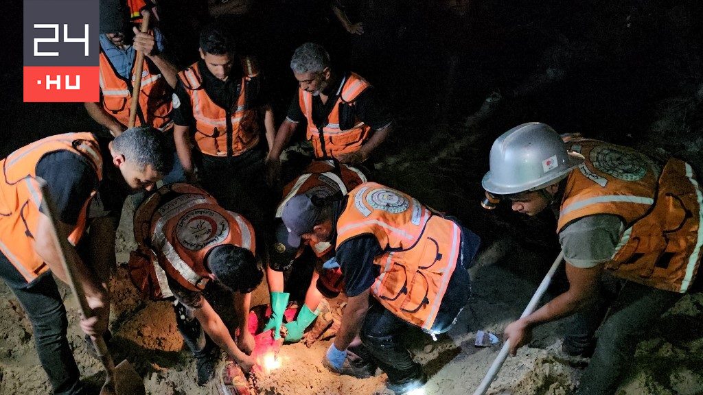 Humanitárius zónára mért csapást Izrael, 40-en meghaltak | 24.hu
