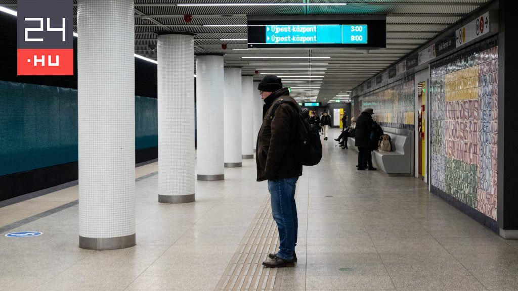 Téves tűzjelzés miatt állt le a hármas metró | 24.hu