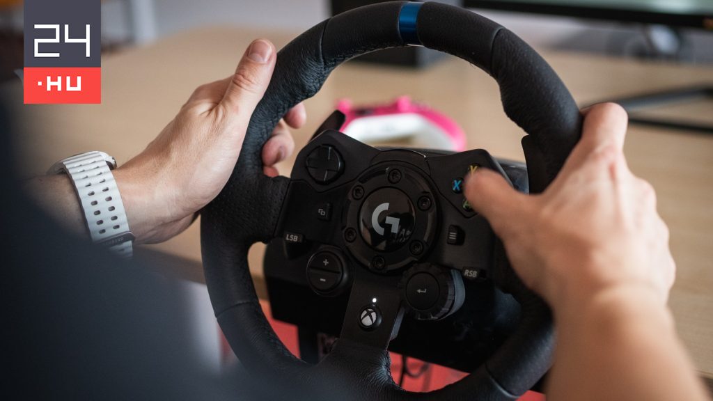 Logitech G923 kormány teszt: így még nagyobb buli autós játékokban ...