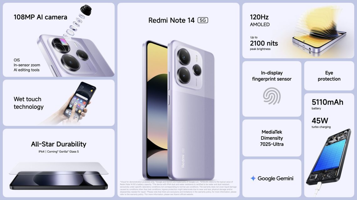 Redmi Note 14-széria: a Xiaomi nagyot lépett előre tavalyhoz képest | 24.hu