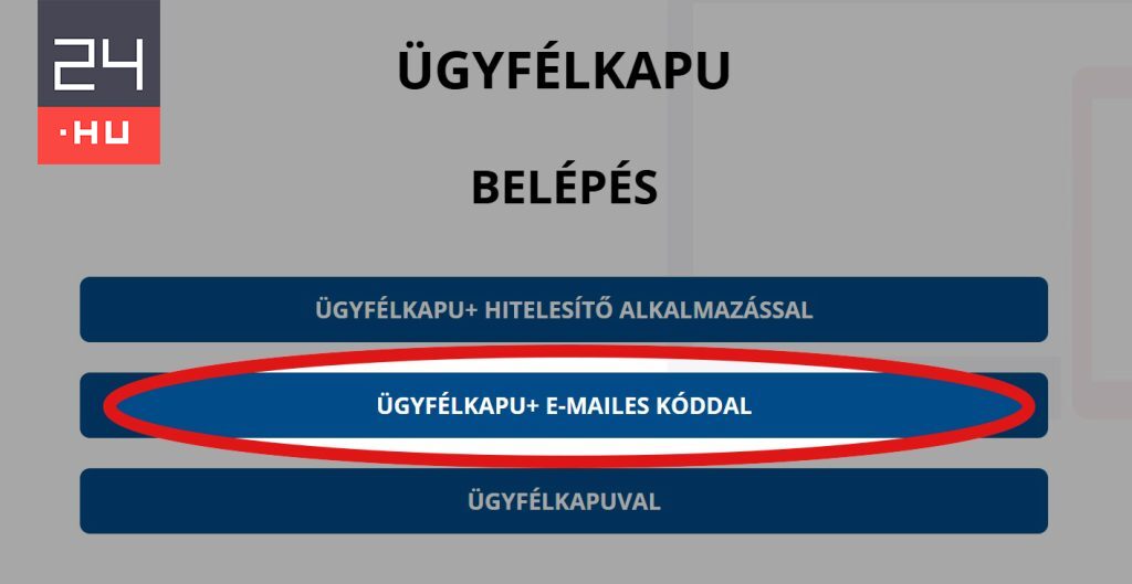 Ügyfélkapu+: így használható e-mailes hitelesítéssel | 24.hu