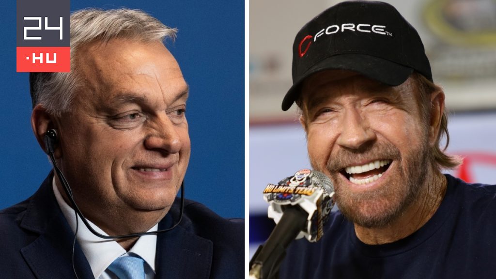 Orbán Viktor mémvideóval köszöntötte a születésnapos Chuck Norrist | 24.hu