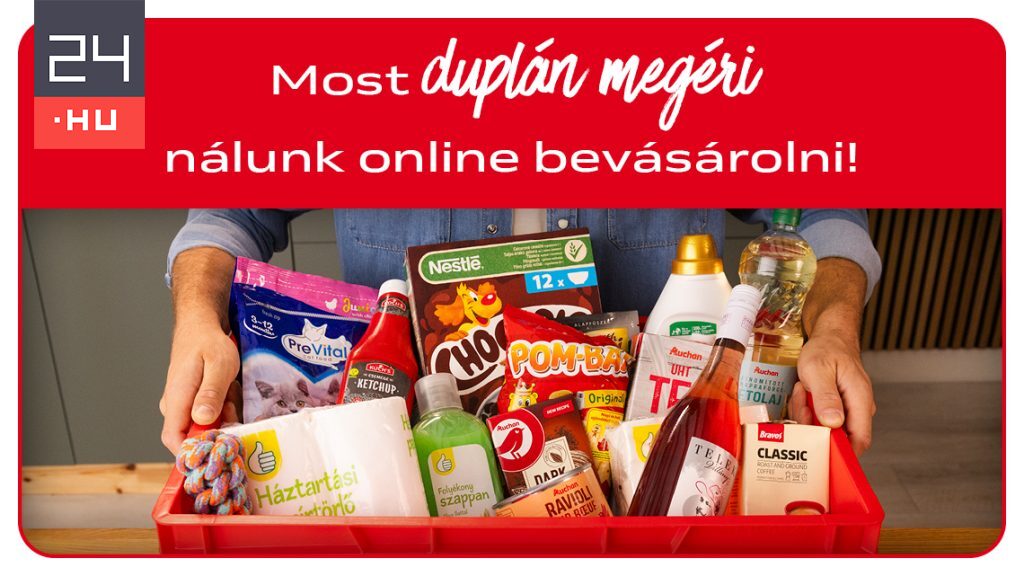 Próbáld ki az Auchan Online Áruházát! | 24.hu
