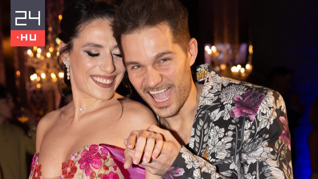 Megérkeztek az első fotók Veréb Tamás és Koltai Vivien esküvőjéről | 24.hu