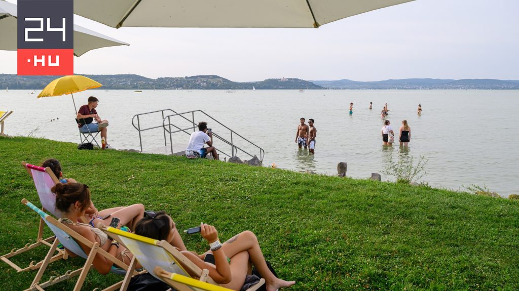 Van, ahol már csaknem 26 fokos a Balaton | 24.hu