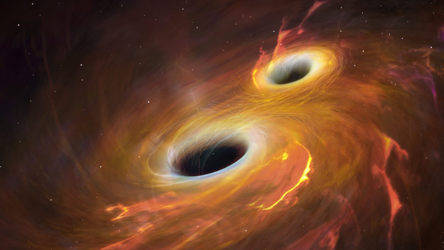 Két fekete lyuk kozmikus táncát fotózták le | 24.hu
