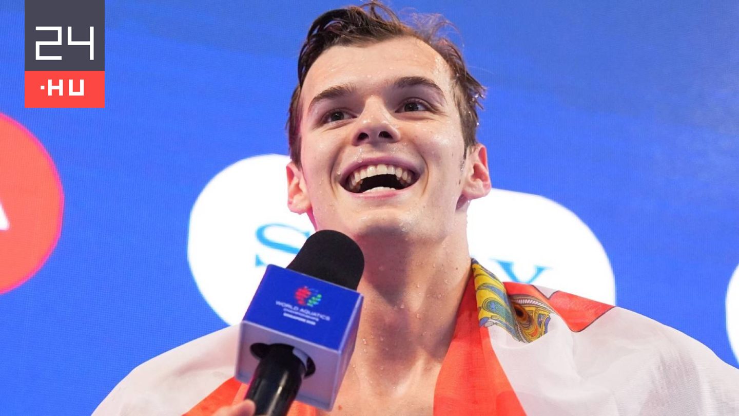 Kós Hubert világcsúcsot úszott 200 méter háton | 24.hu