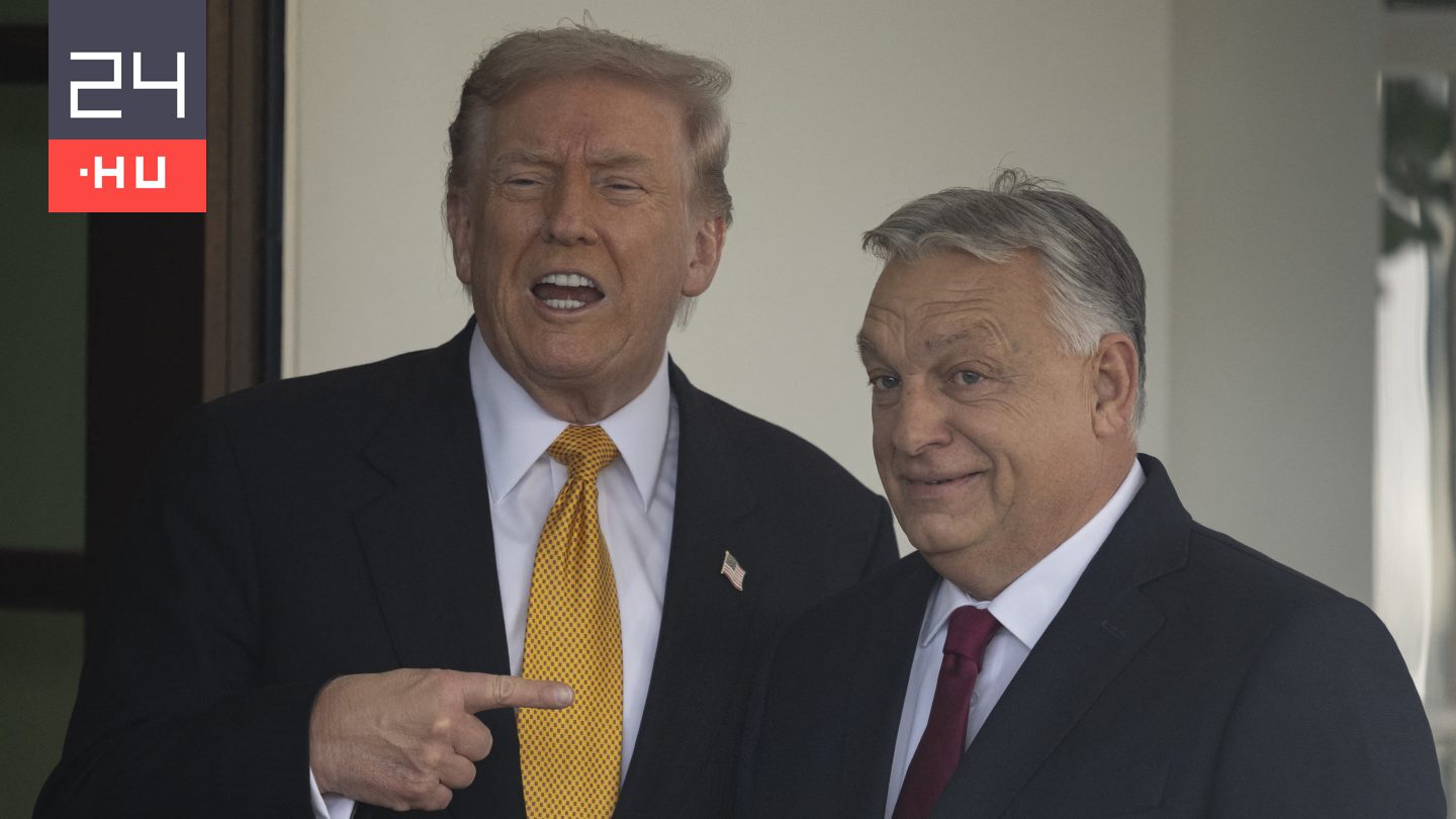 Orbán közzétett egy videót a fehér házi látogatásról, melyben Trump úgy ...