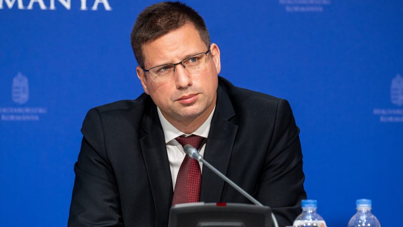 Gulyás Gergely a kormányinfón a Szőlő utcáról: Nem egy árvaházról van ...