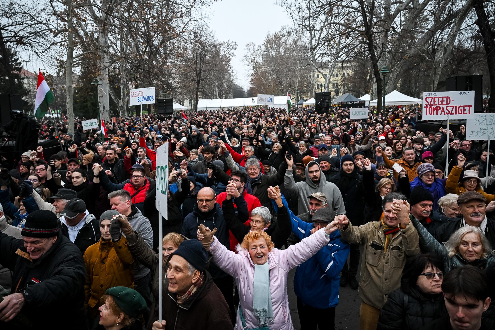 A Tisza fővárosában a Tisza és Magyar Péter – ÉLŐ | 24.hu