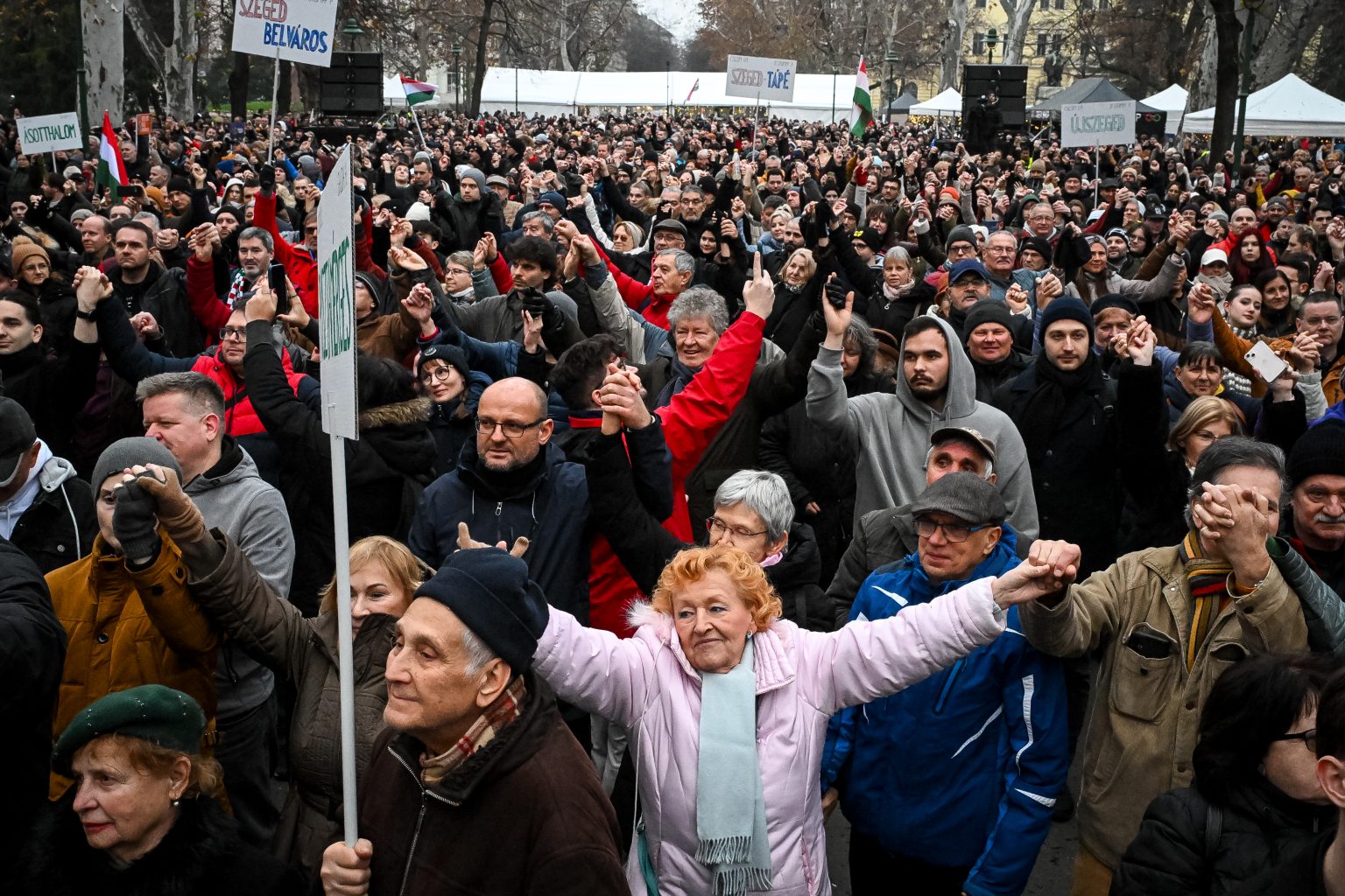 A Tisza fővárosában a Tisza és Magyar Péter – ÉLŐ | 24.hu