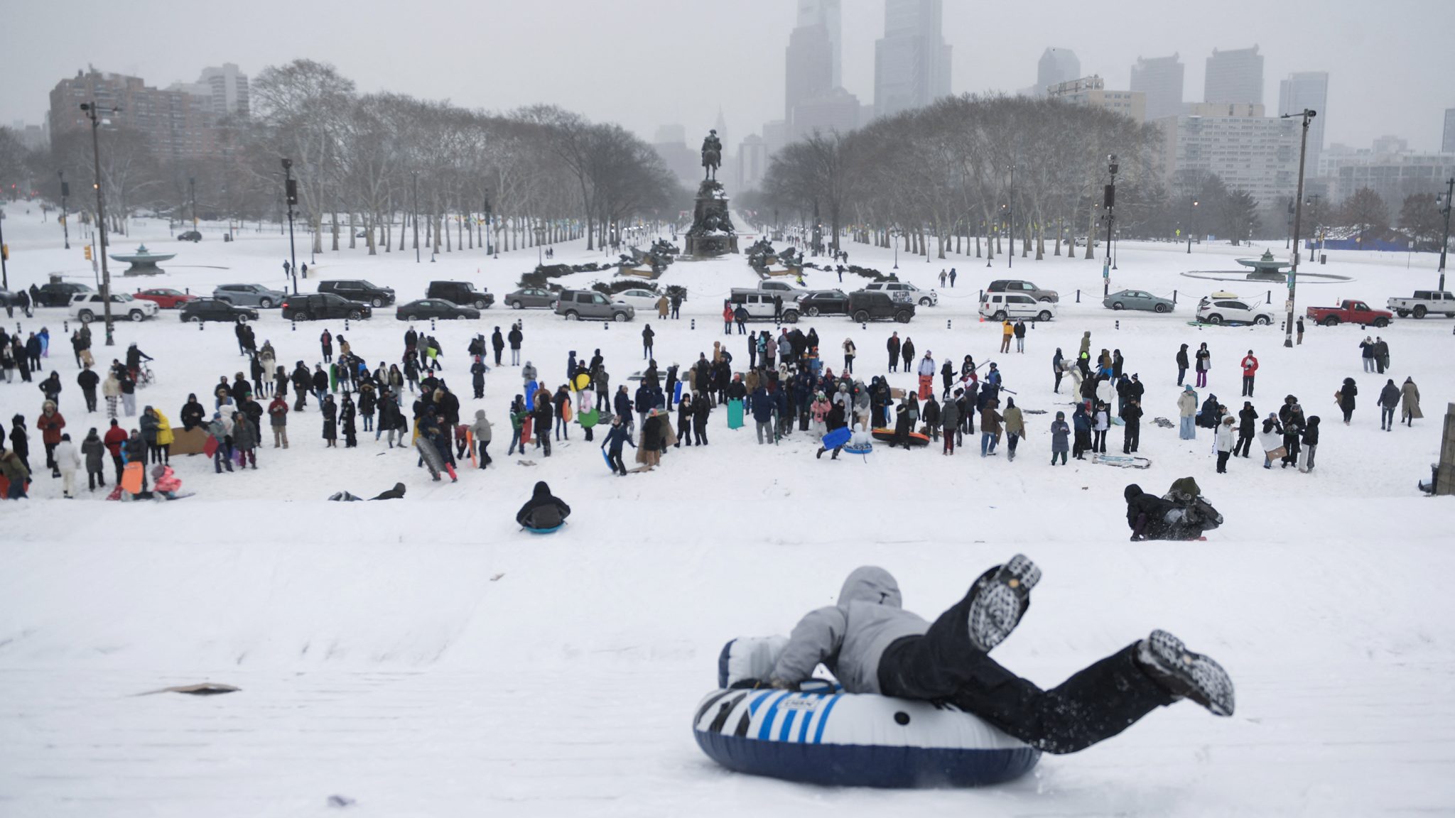 Ítéletidő: fotókon az Amerikát letaroló téli vihar | 24.hu