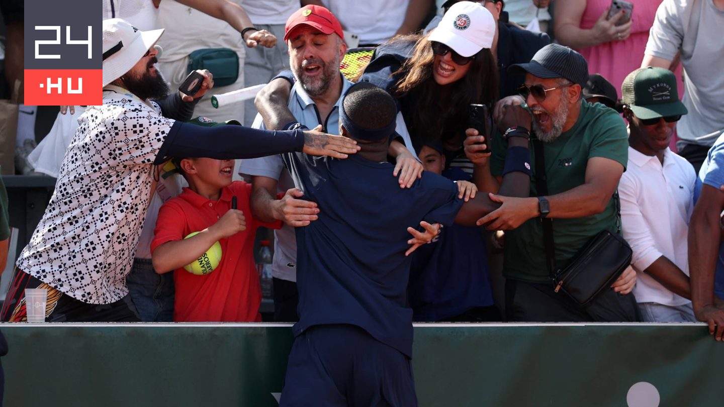 Roland Garros: elcsaklizta egy néző az amerikai teniszező ...