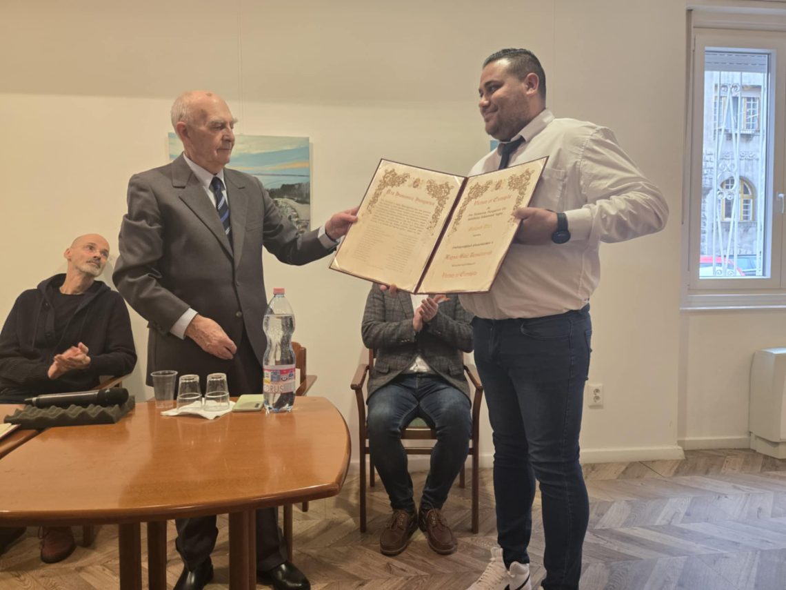 Újabb rangos díjat zsebelt be Alex, a roma pék | Sokszínű vidék