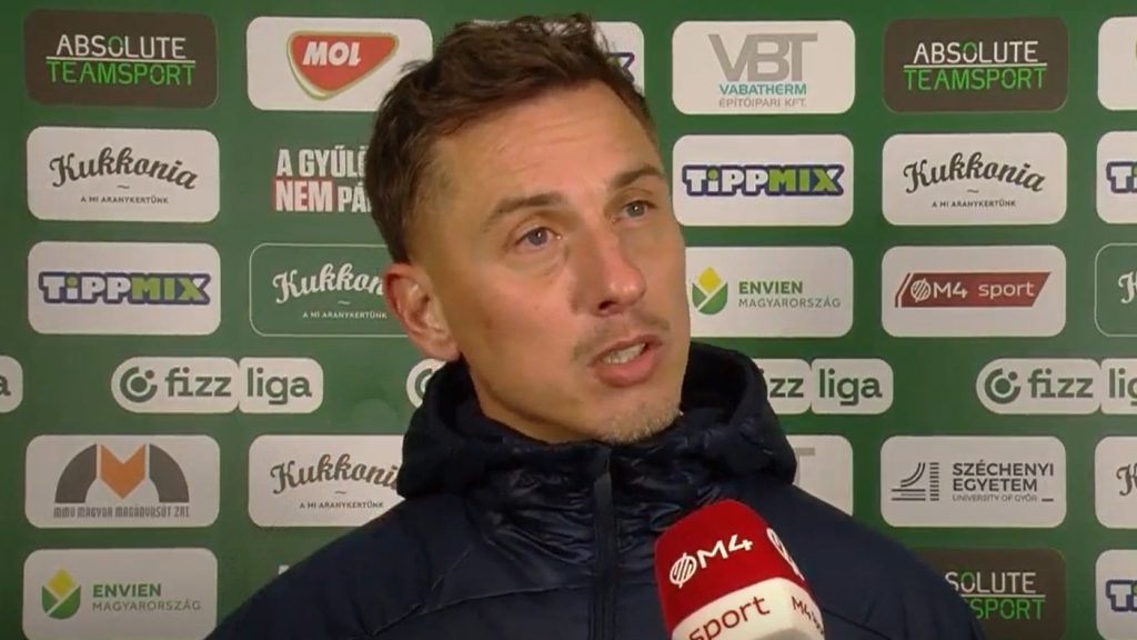 "Föntről így belenyúlni erős volt" – Németh Krisztián az MTK piros ...